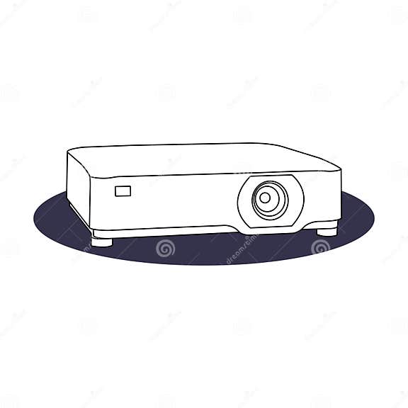 Projector icon design stock vector. Illustration of icon - 343598564