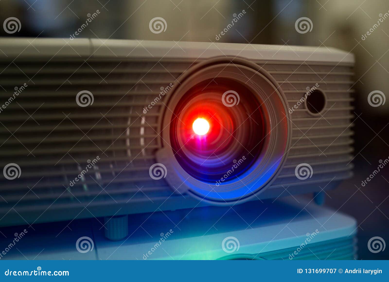 Projector, Training and Workshop Stock Image - Image of training ...