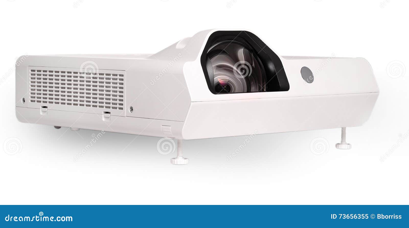 Projector Multimedia White Colour Stock Image - Image of classroom ...
