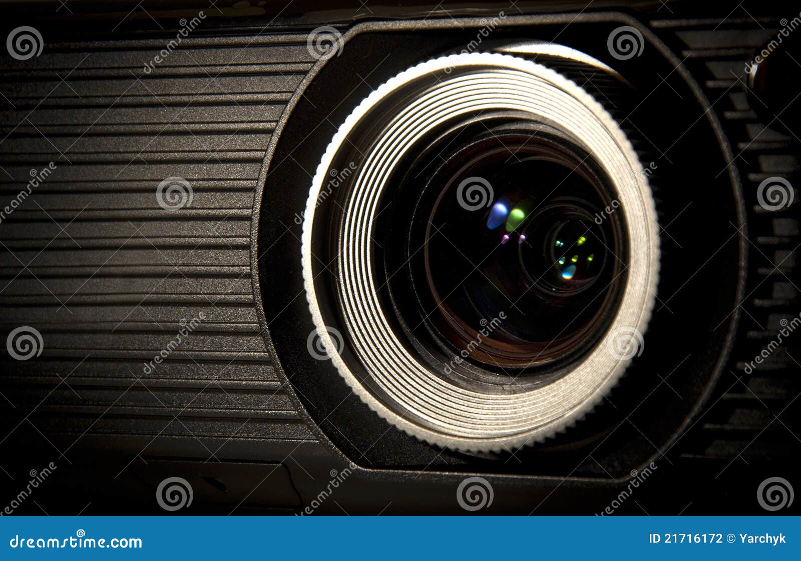 Projector optic lens stock photo. Image of optic, film - 21716172