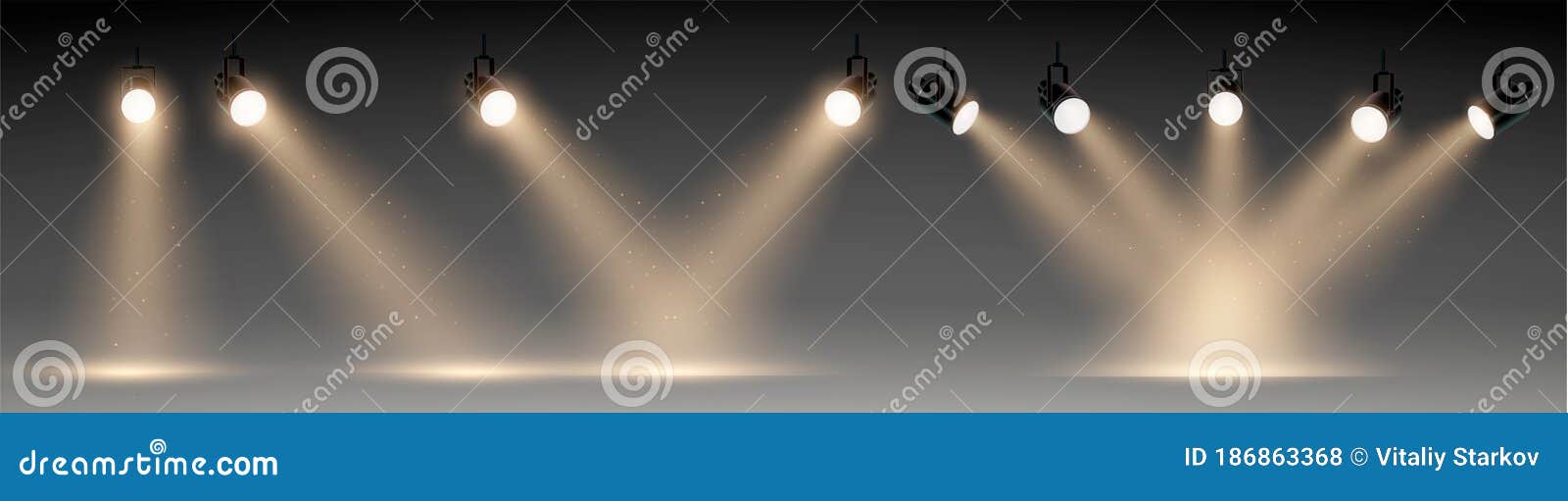 Projector. Scene Illumination Big Collection, Transparent Effects ...