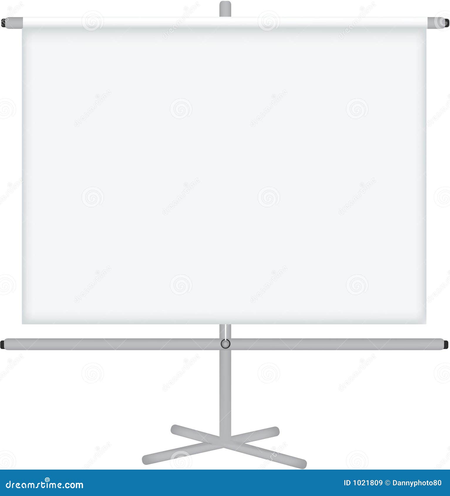 Projector screen stock illustration. Illustration of presentation - 1021809