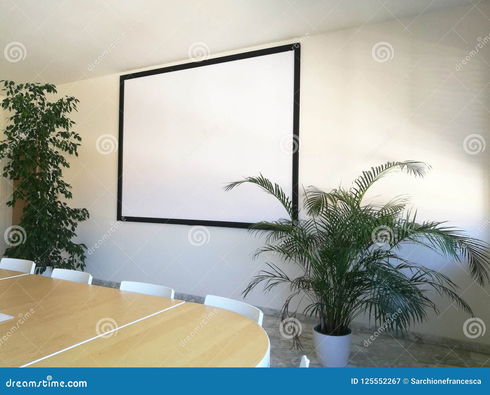 The projector screen stock image. Image of projector - 125552267