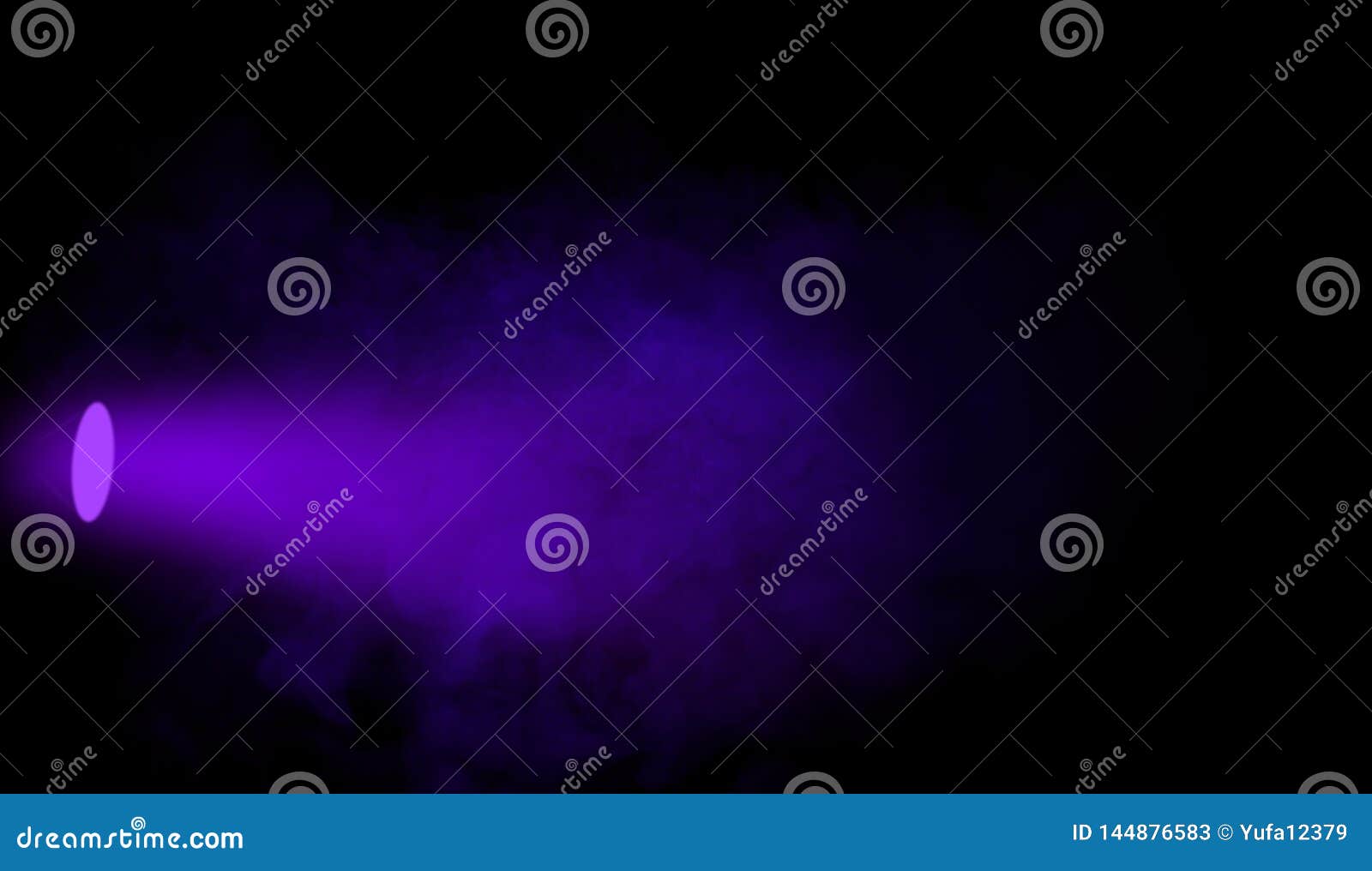 Projector Spotlight Blue Color , Smoke Texture Background . Light Beam ...