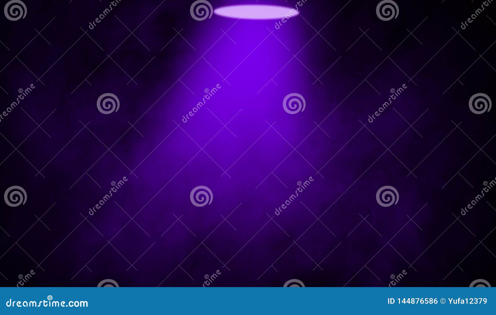 Projector Spotlight Blue Color , Smoke Texture Background . Light Beam ...