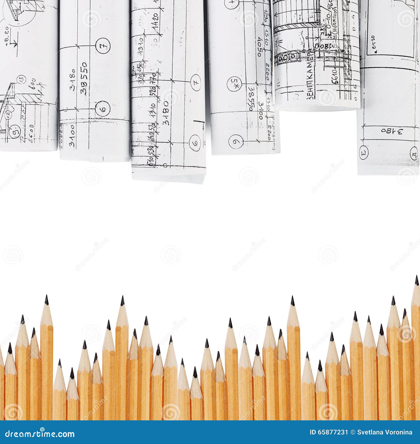 The Projects of Houses a Background Stock Image - Image of design ...