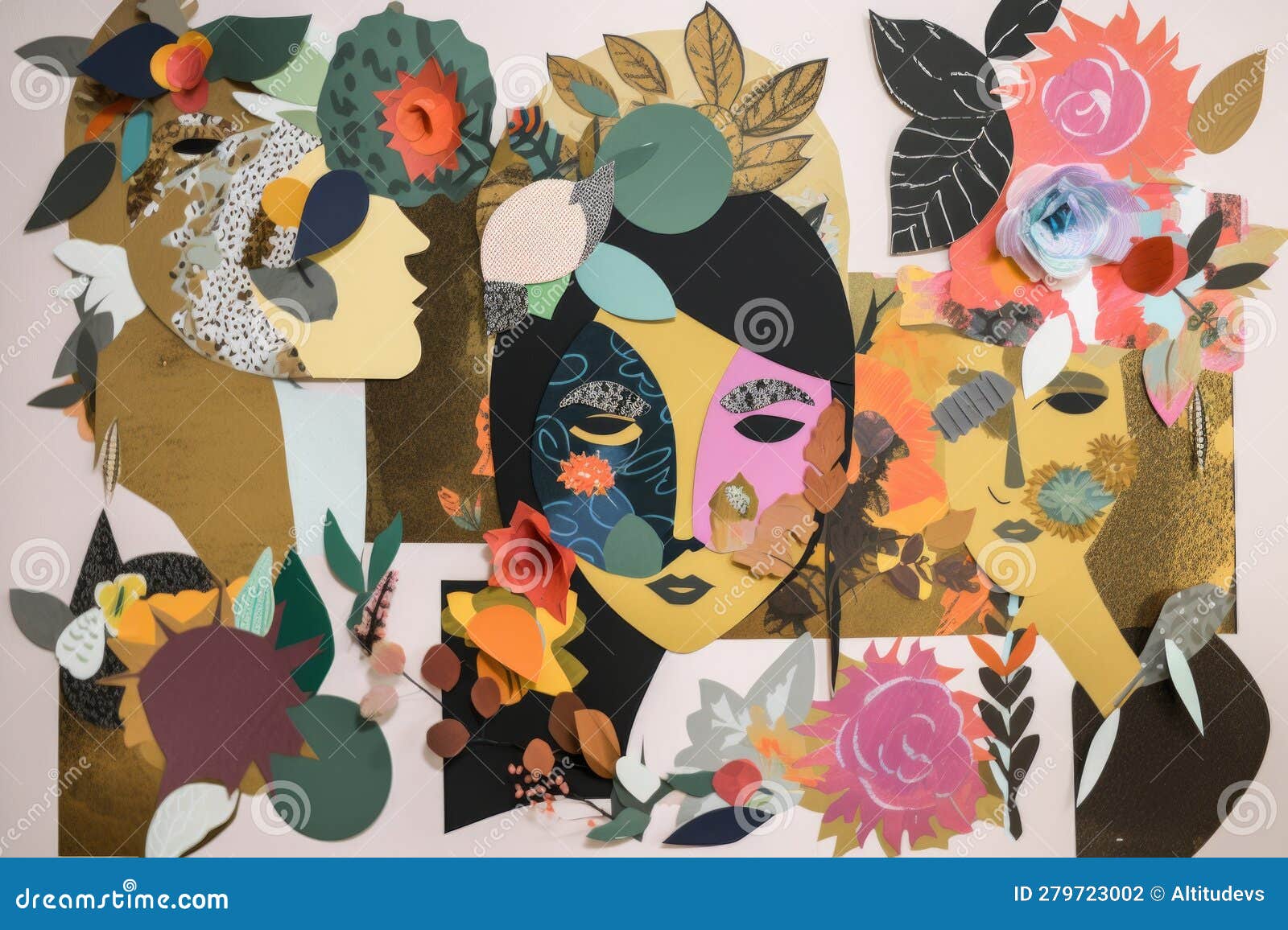 Projects Using Cutouts, Silhouettes, and Other Shapes To Create Collage ...