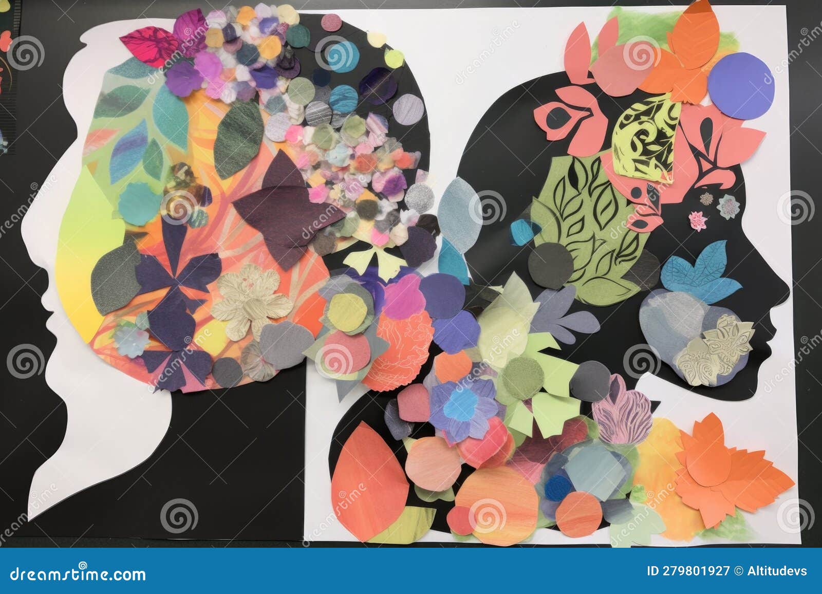 Projects Using Cutouts, Silhouettes, and Other Shapes To Create Collage ...