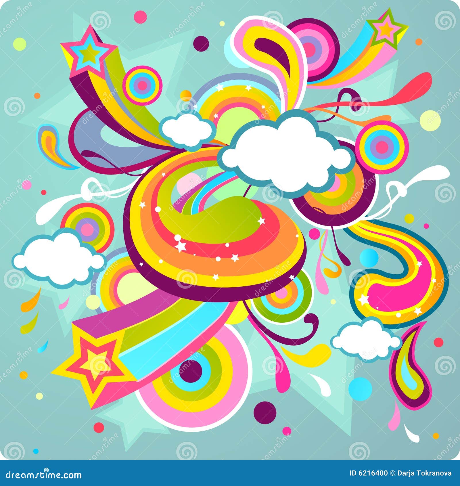 Projeto colorido ilustração do vetor. Ilustração de verde - 6216400