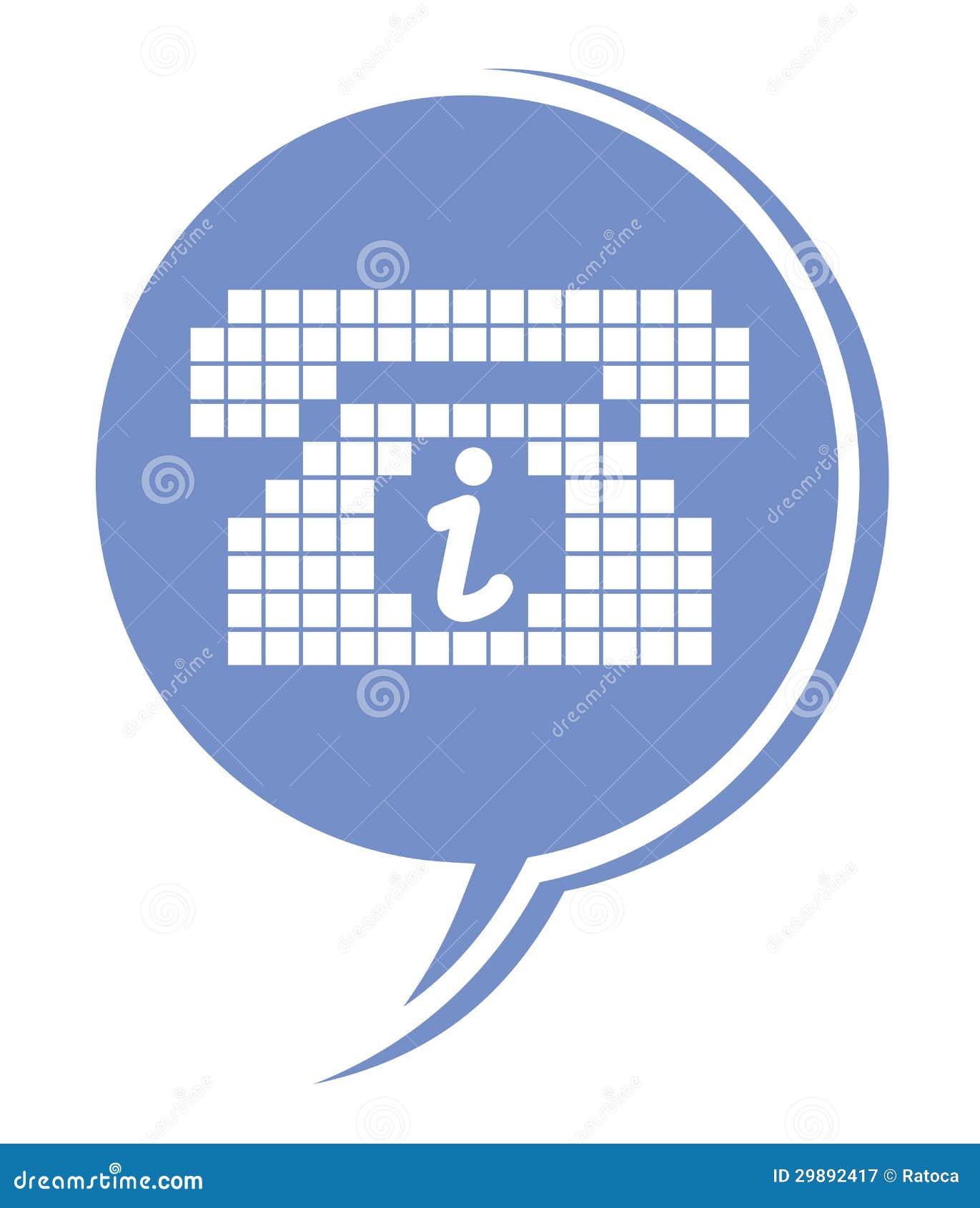 Ícone da chamada ilustração do vetor. Ilustração de redondo - 29892417