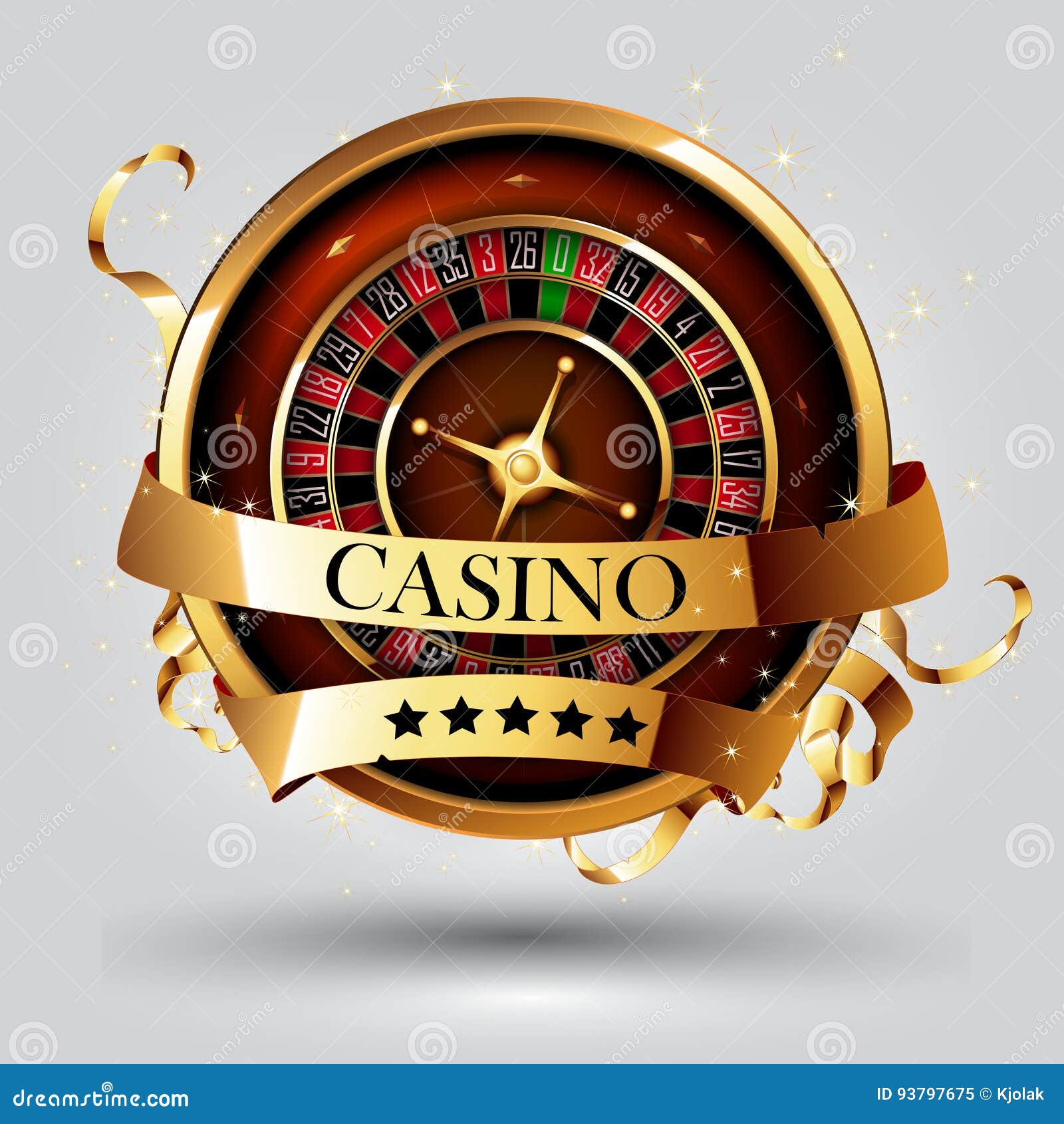 Projeto Da Propaganda Do Casino Ilustração do Vetor - Ilustração de ...