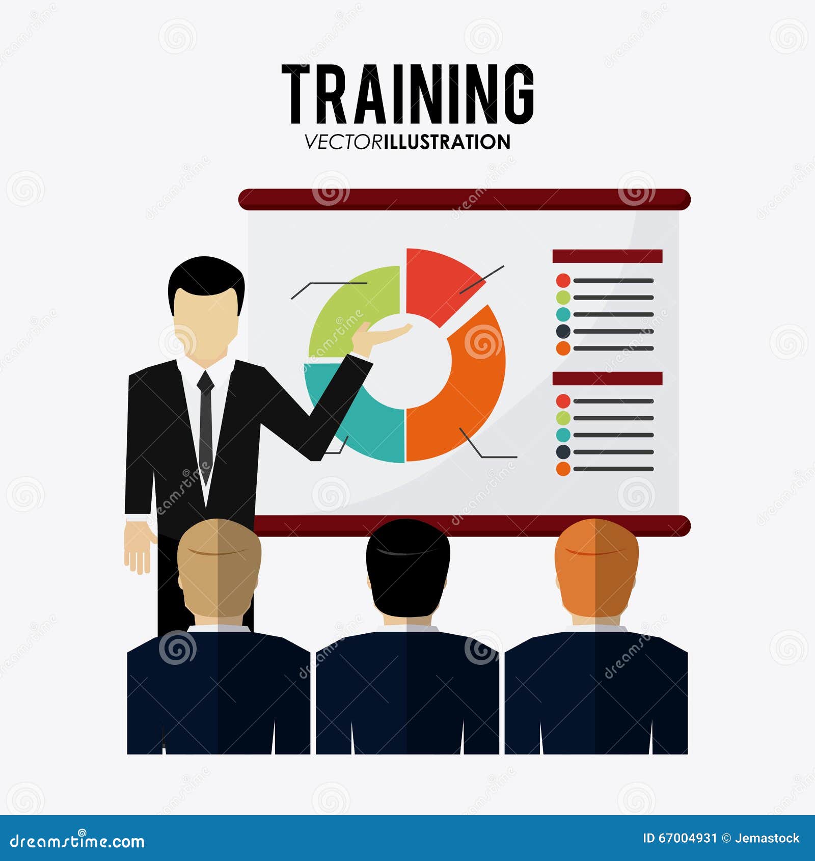 Projeto Do ícone Do Treinamento Ilustração do Vetor - Ilustração de ...
