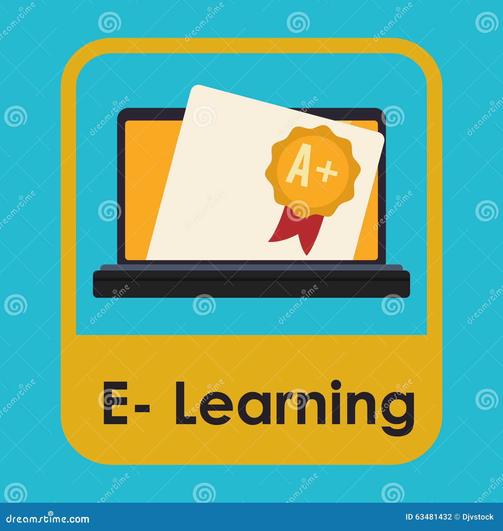 Projeto Do Elearning E Da Educação Ilustração do Vetor - Ilustração de ...