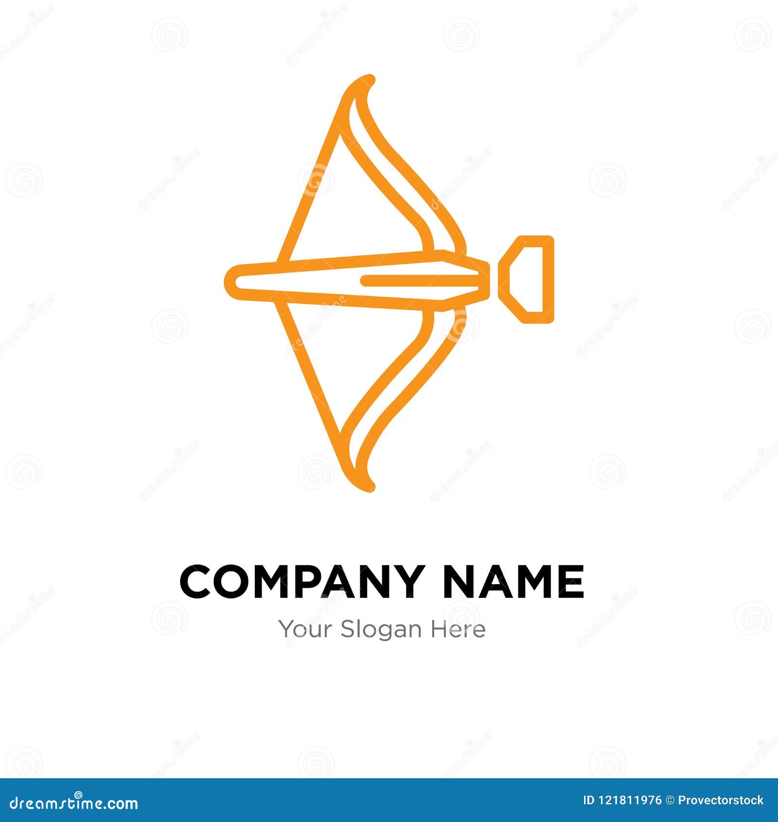 Projeto Do Logotipo Da Empresa Da Besta Ilustração do Vetor ...