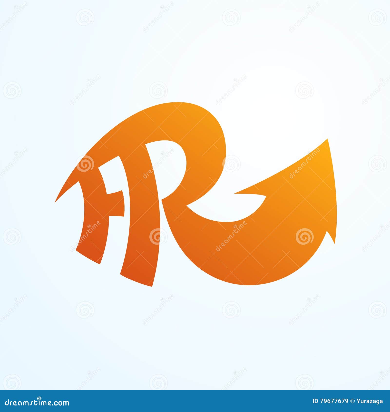 Projeto Do Logotipo Do Vetor Do Franco Ilustração Stock - Ilustração de ...