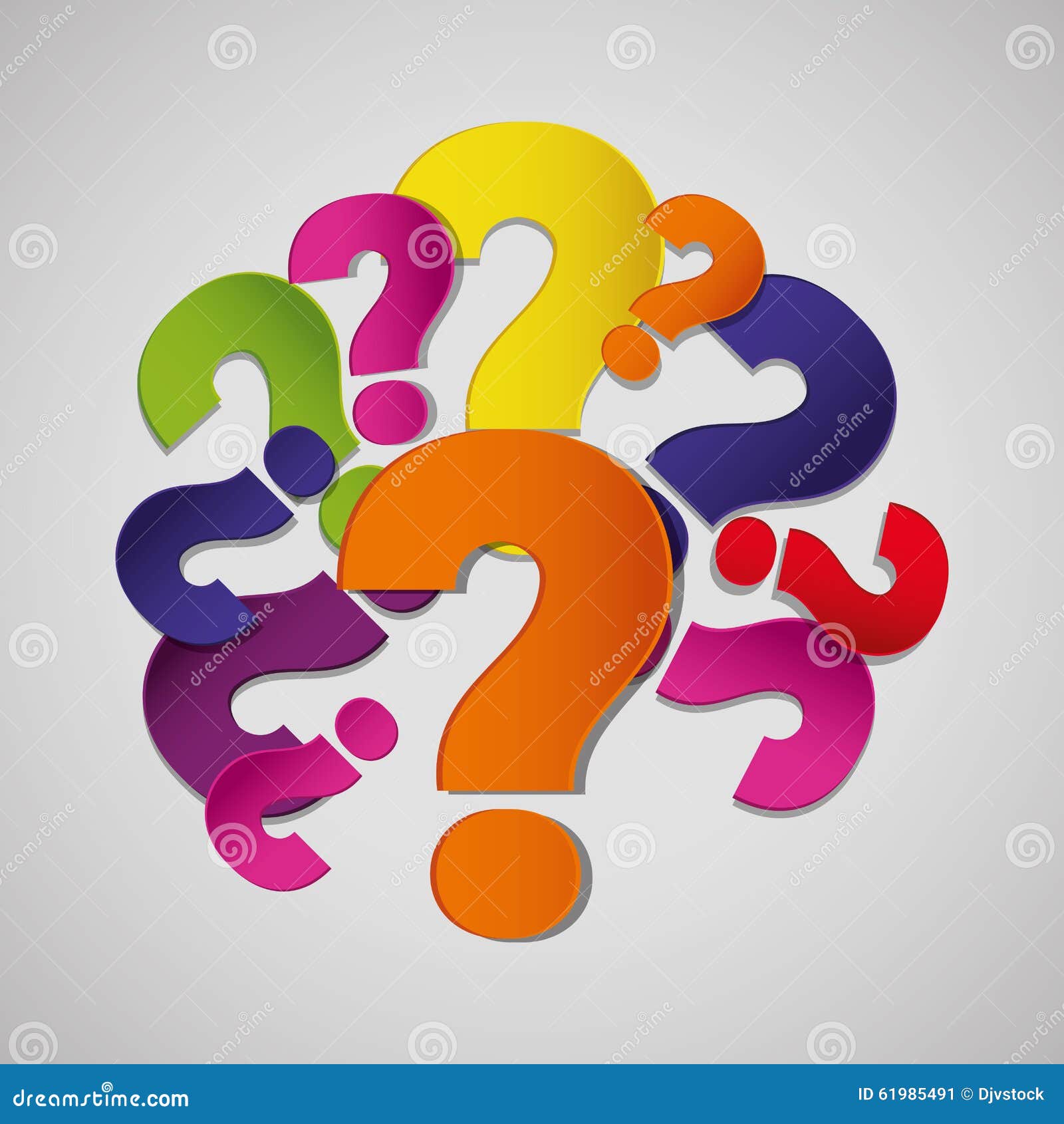 Projeto Do Símbolo Da Pergunta Ilustração do Vetor - Ilustração de ...