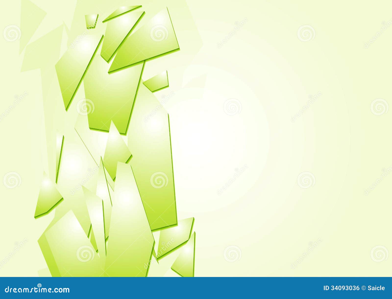 Projeto Incorporado Das Lascas De Vidro Ilustração do Vetor ...