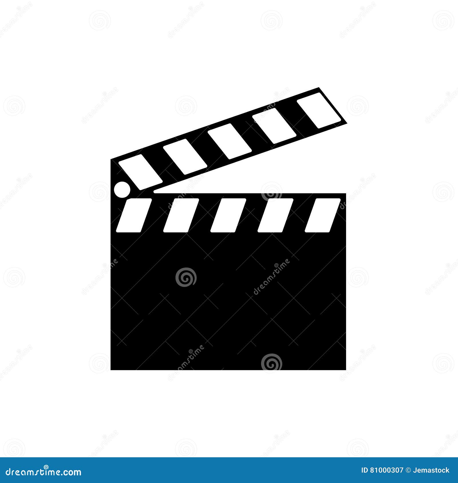 Projeto isolado da ripa ilustração do vetor. Ilustração de cinema ...