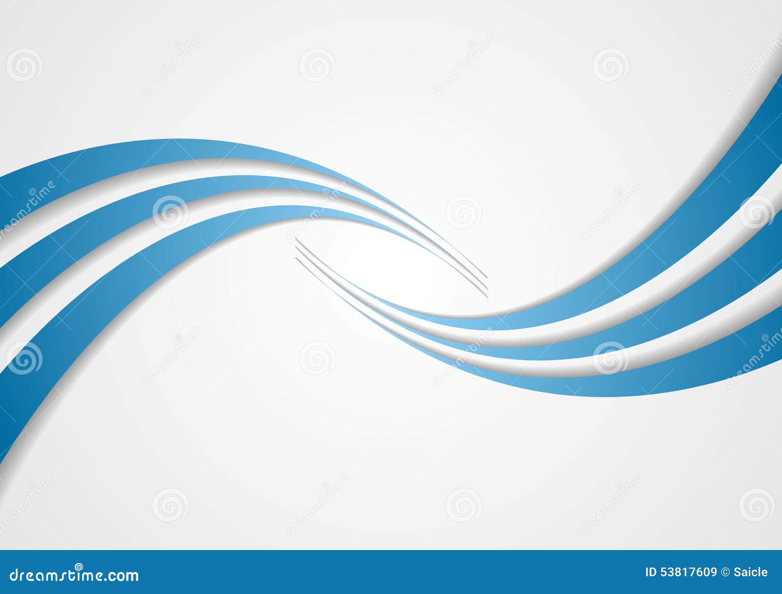 Projeto Ondulado Azul Abstrato Ilustração do Vetor - Ilustração de ...