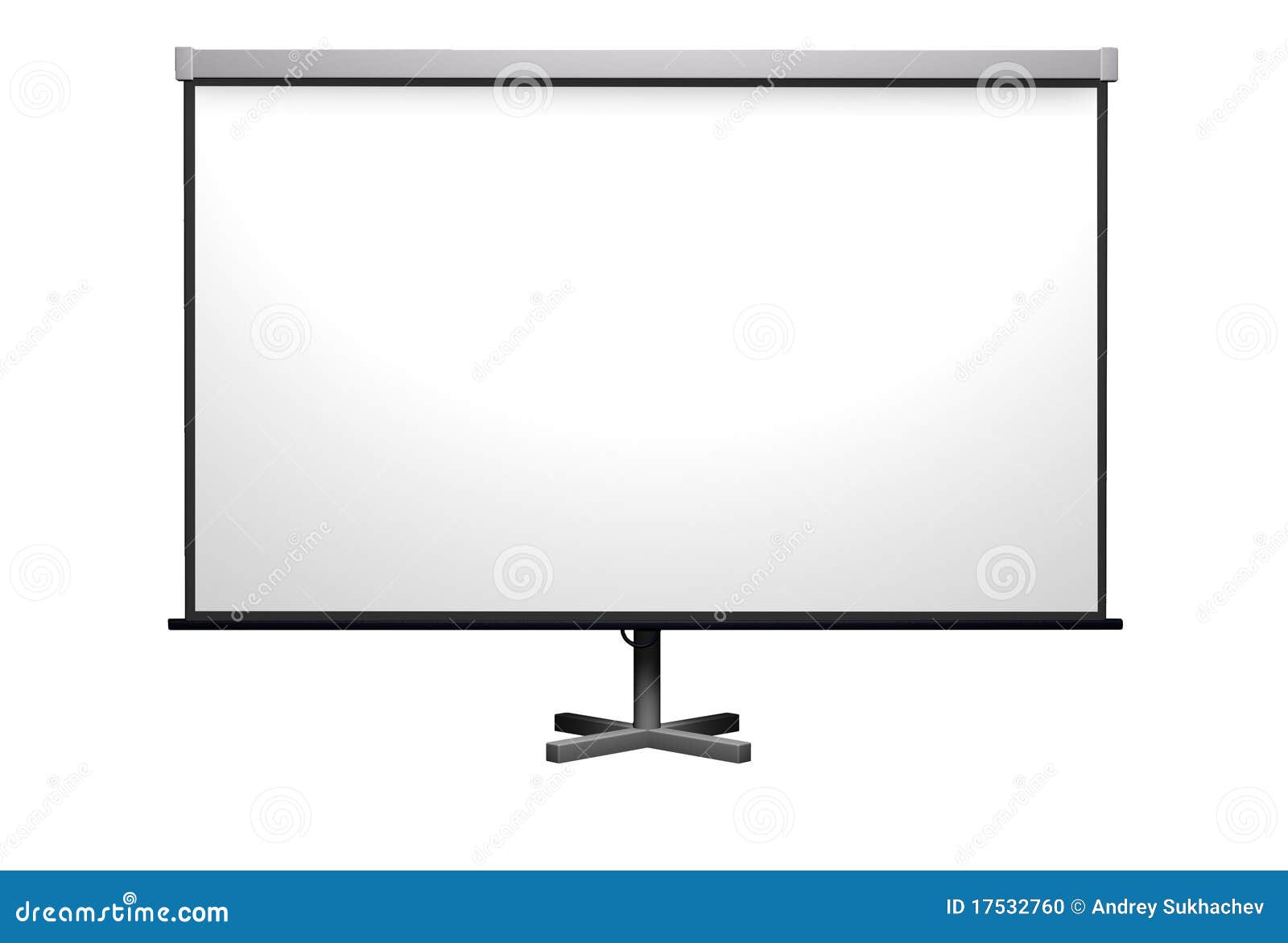 Projetor da tela ilustração stock. Ilustração de equipamento - 17532760