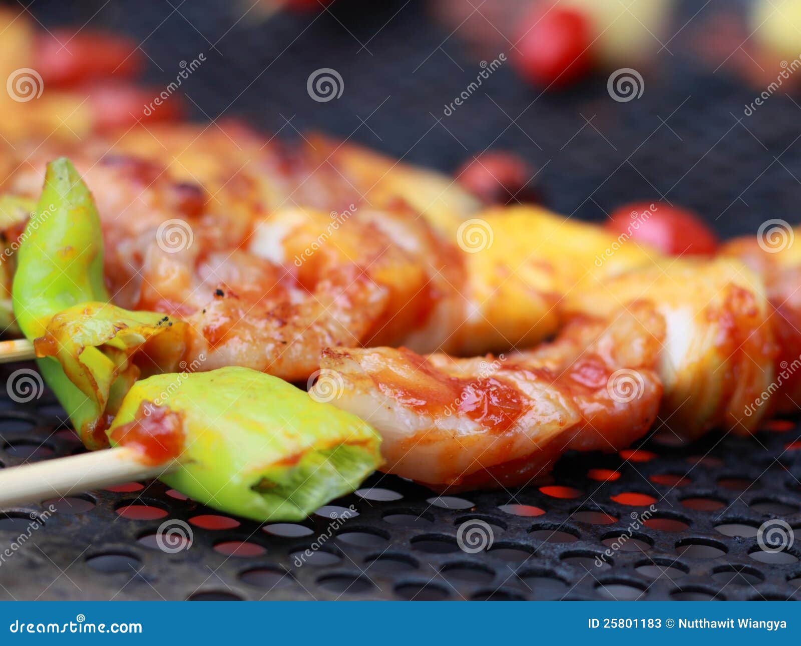 Prok barbecue stock image. Image of grilling, cook, close - 25801183