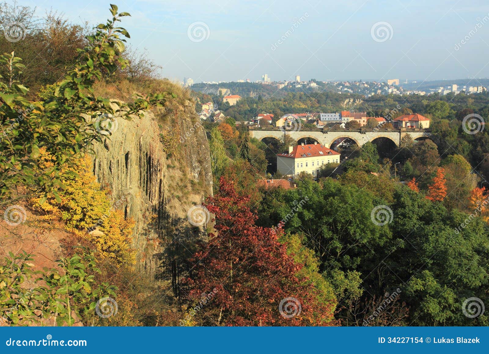 Prokop valley in Prague stock photo. Image of semmering - 34227154