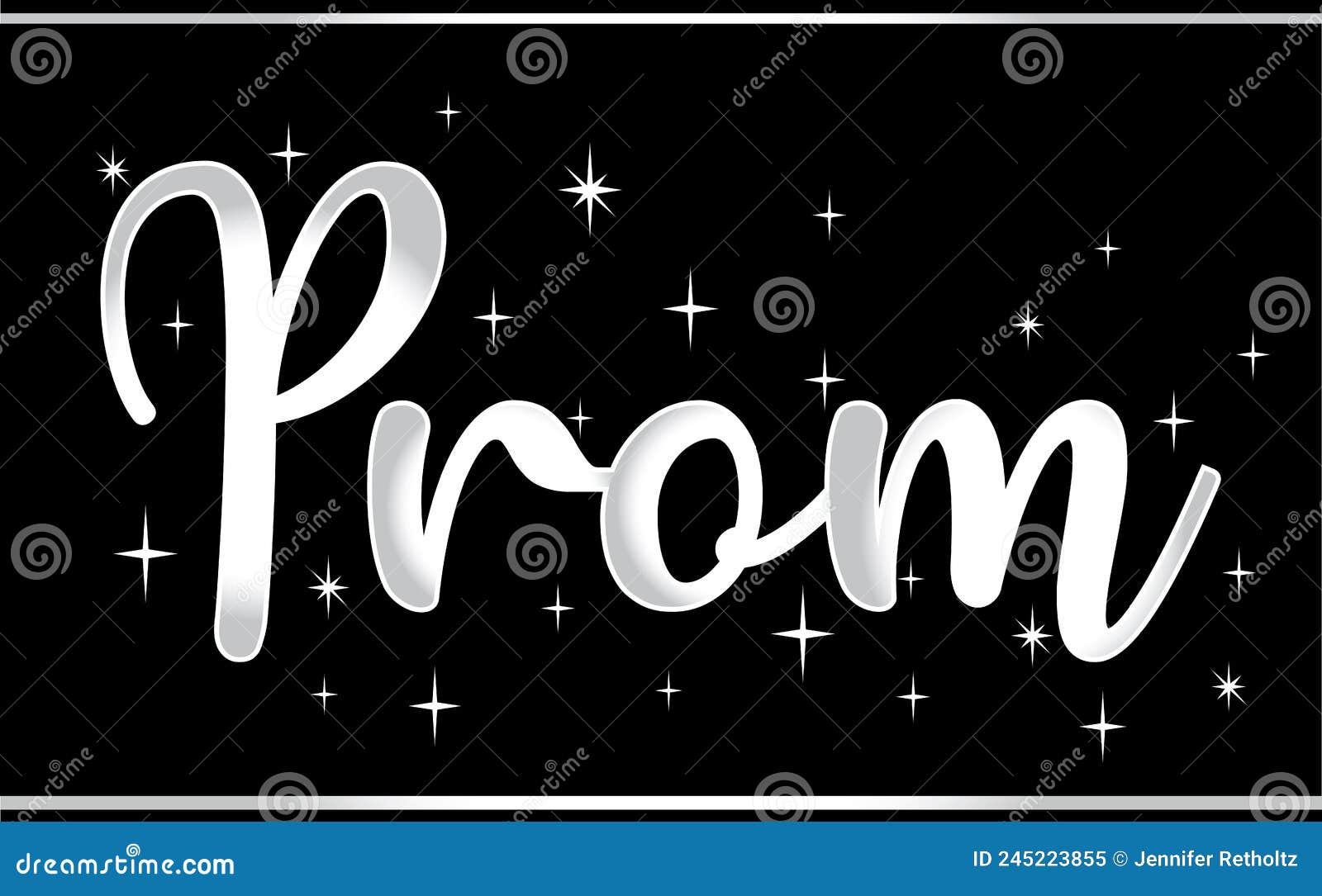 Prom Theme Female Character Set In Cartoon Style | CartoonDealer.com ...