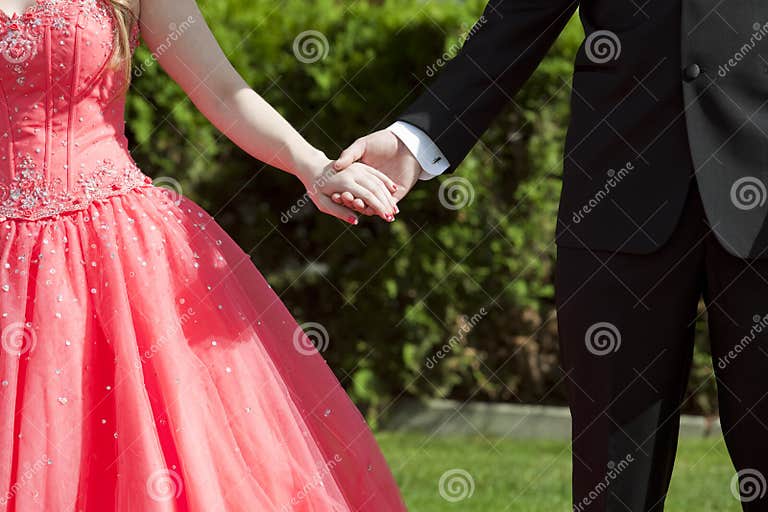 Prom Date stock photo. Image of close, adult, front, tuxedo - 20343962