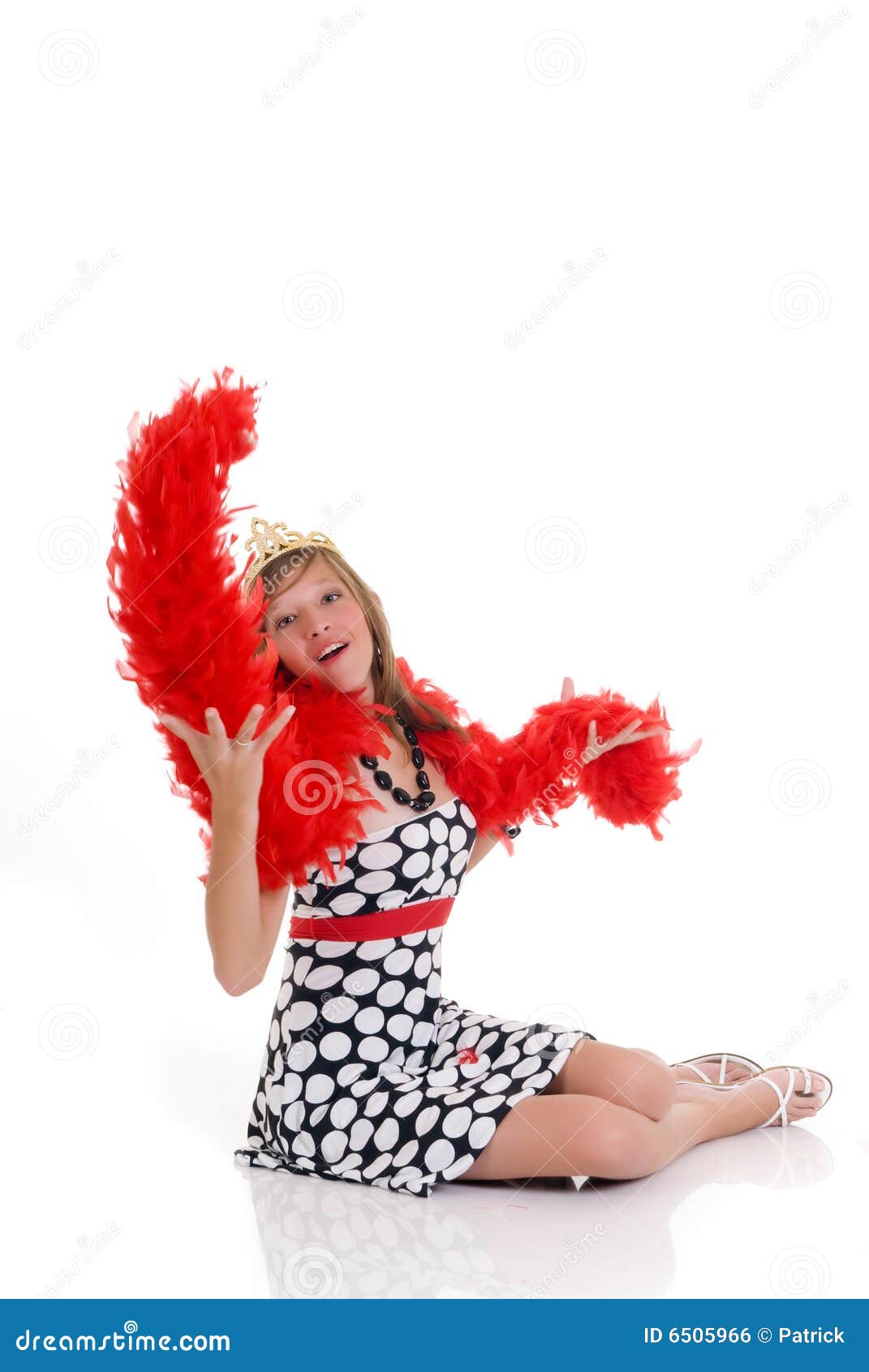 Prom queen stock photo. Image of attractive, woman, teenager - 6505966