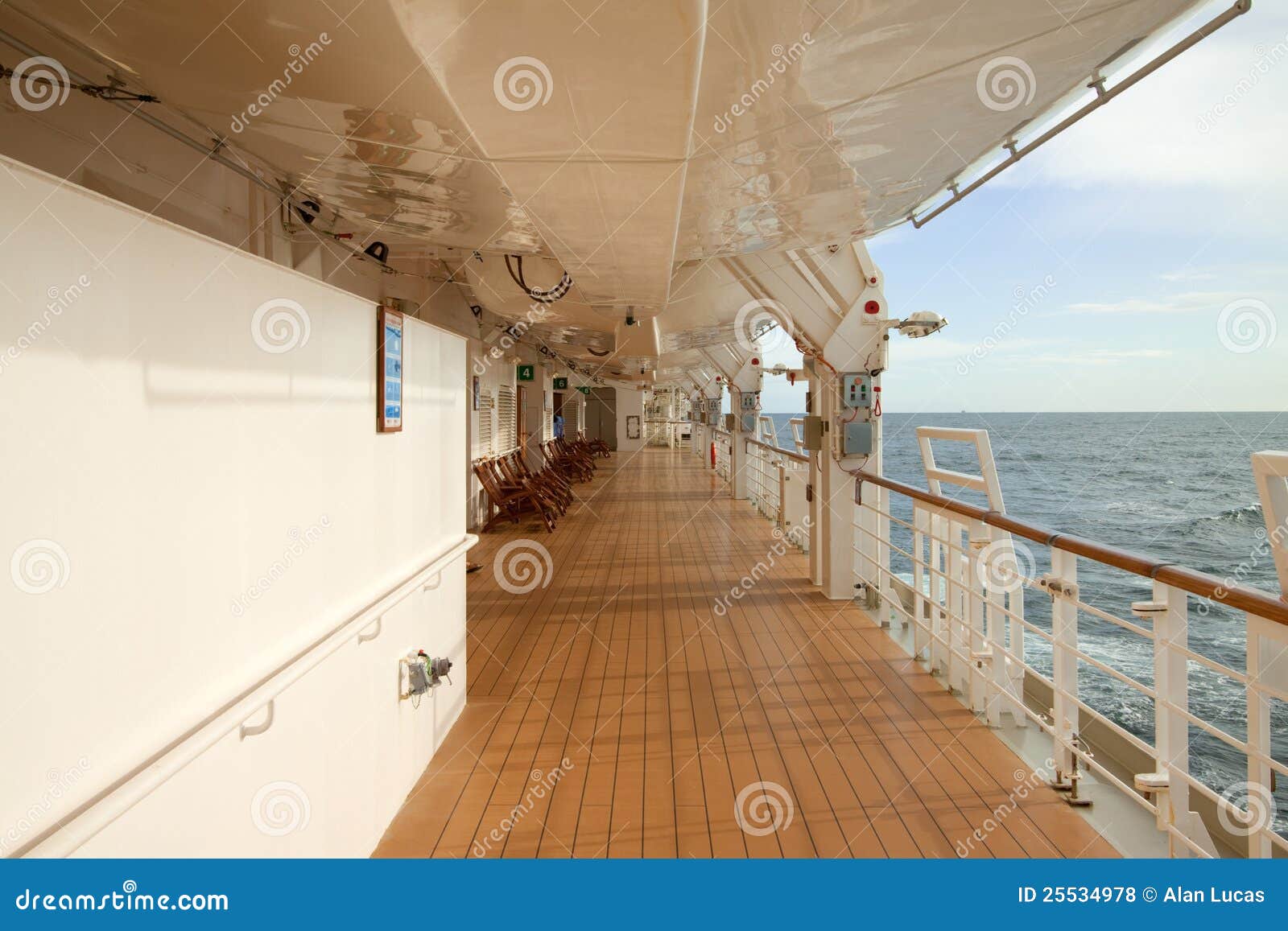 Promenade Deck stock photo. Image of tourism, outdoors - 25534978