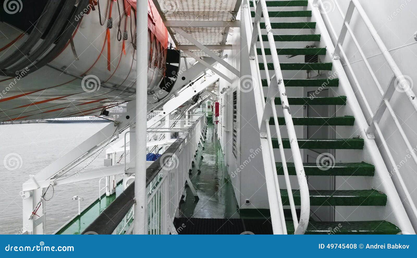 Promenade deck stock photo. Image of cruise, promenade - 49745408