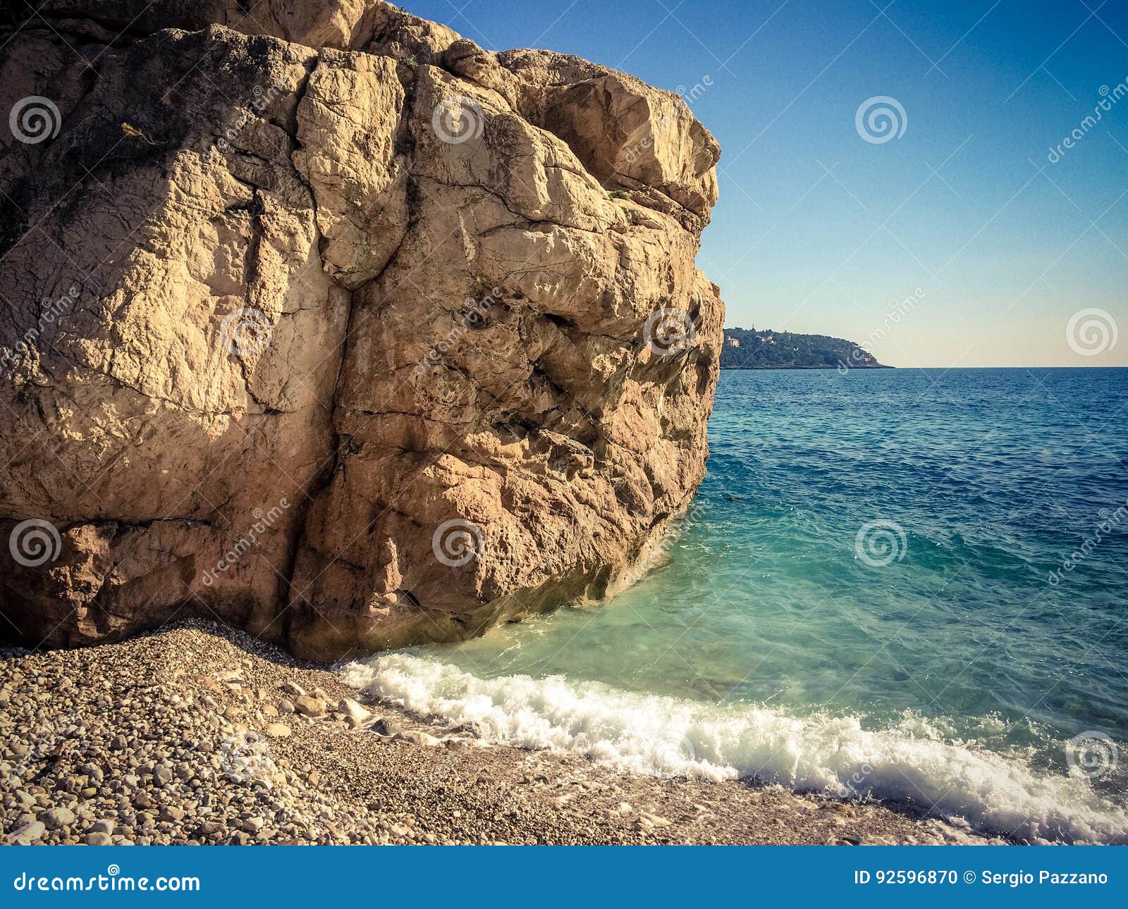 Promenade Le Corbusier in Der Kappe Martin Stockfoto - Bild von ...