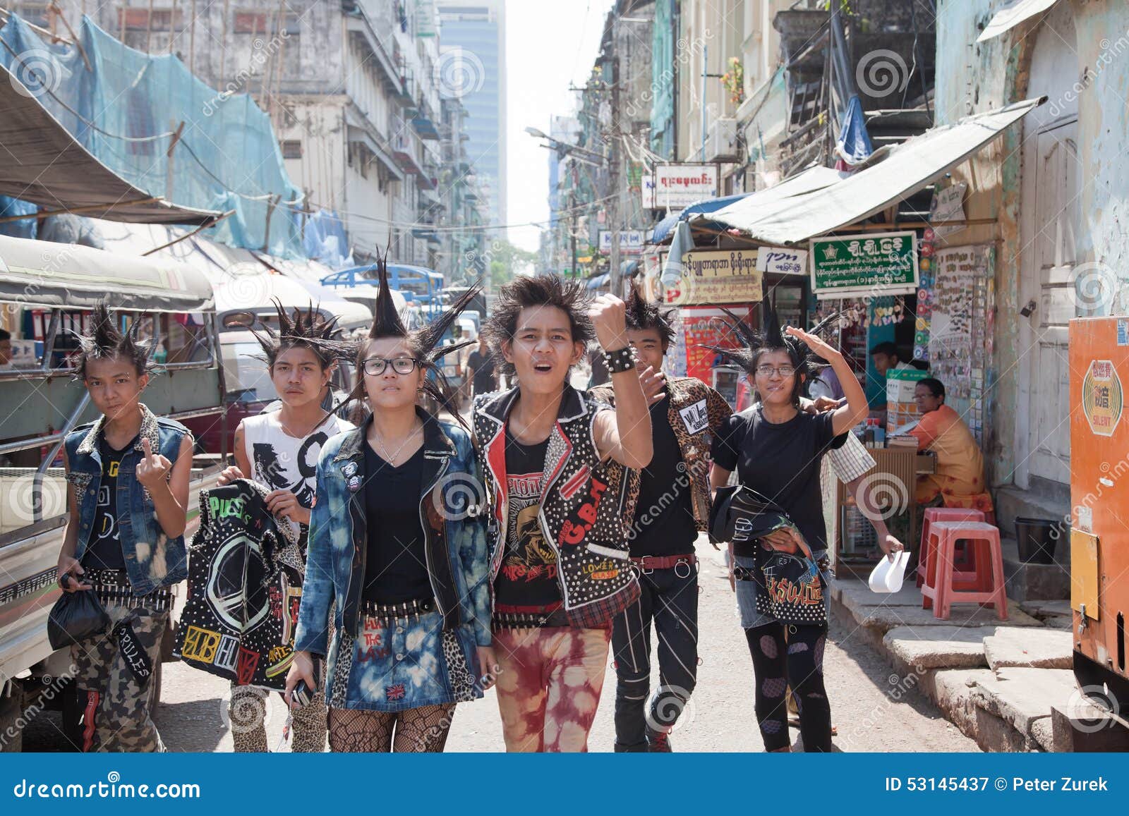 Promenade Punk De Protestation Photographie éditorial - Image du ...