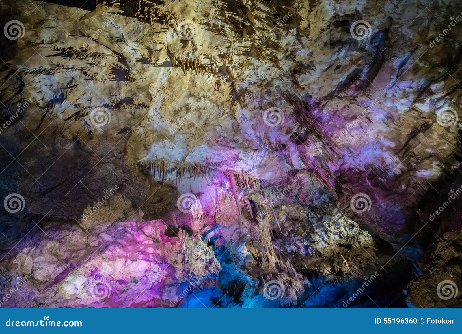 Prometheus Cave stock photo. Image of colour, place, rock - 55196360