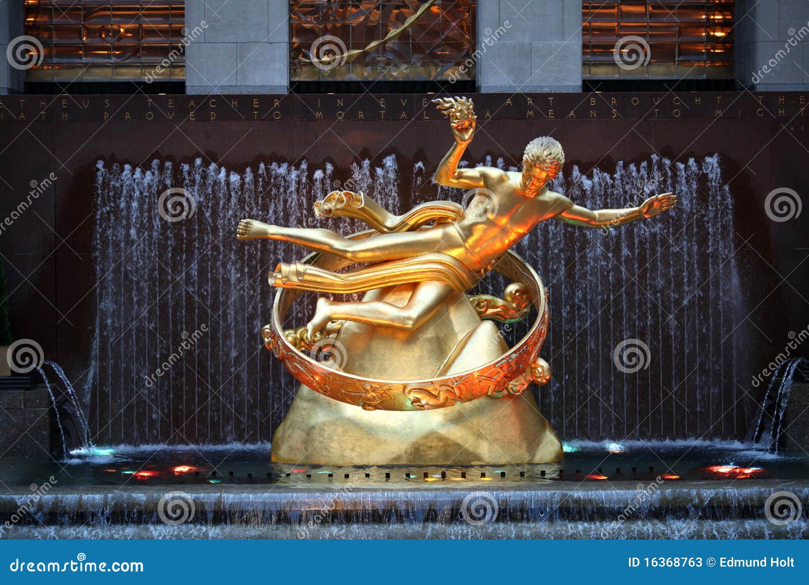 Prometheus In New York Editorial Stock Photo - Image: 16368763