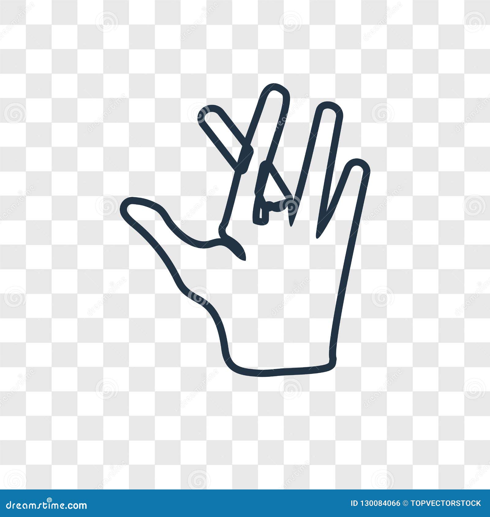 Promise Concept Vector Linear Icon Isolated on Transparent Background ...