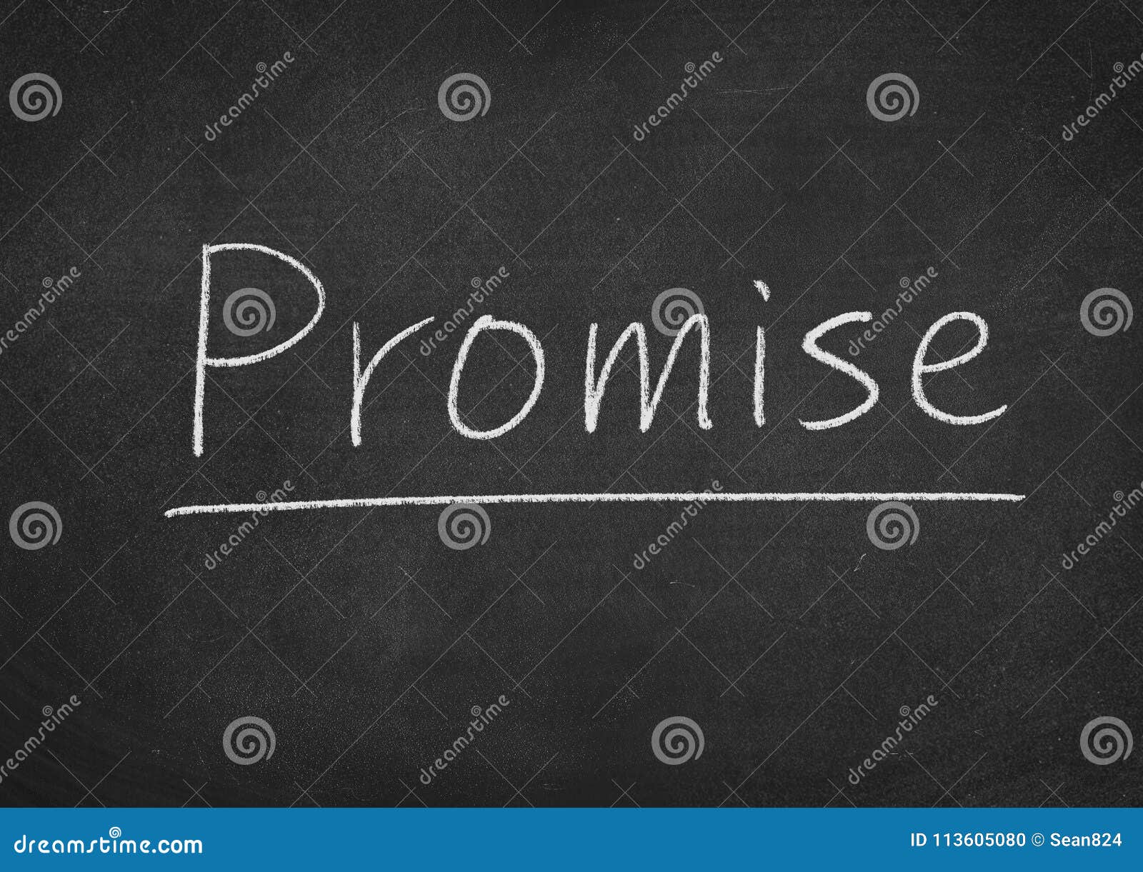 Promise stock photo. Image of sign, education, blackboard - 113605080