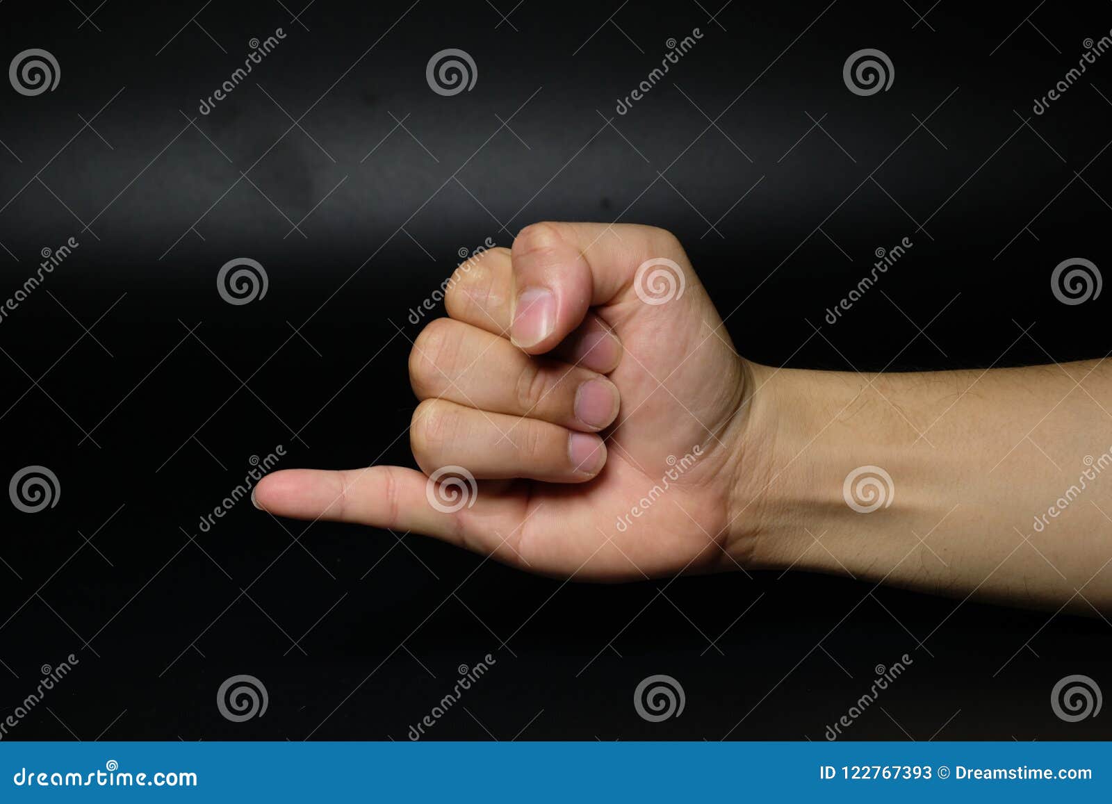 Promise Finger Hand Sign on Back Background Stock Image - Image of palm ...