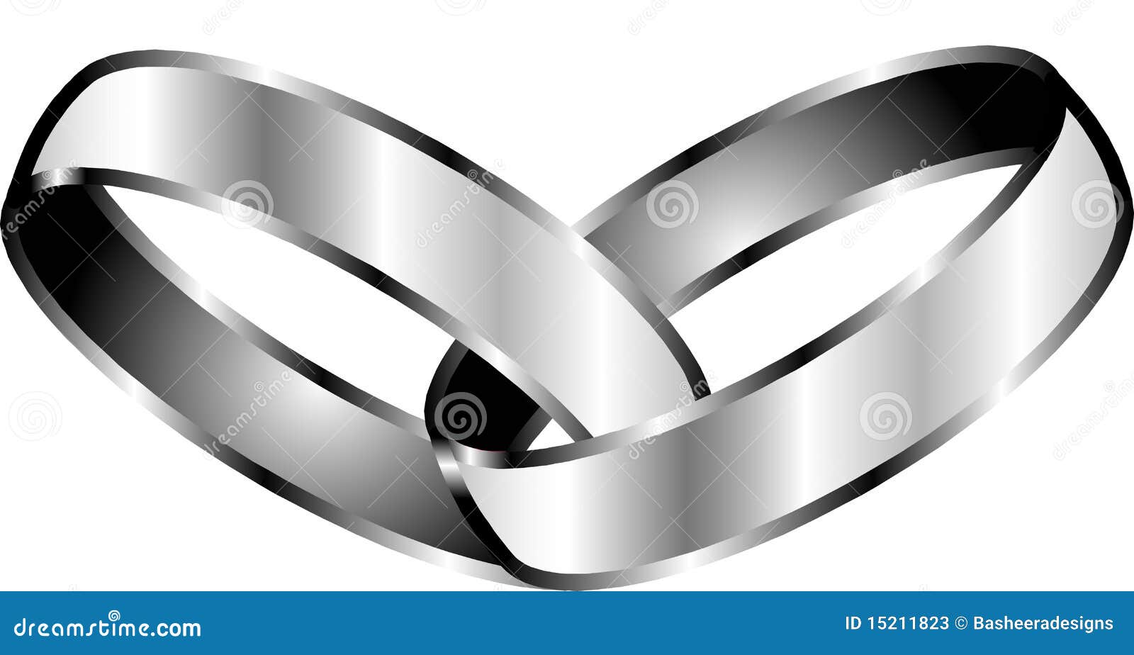 Promise Rings stock vector. Illustration of wedding, platinum - 15211823