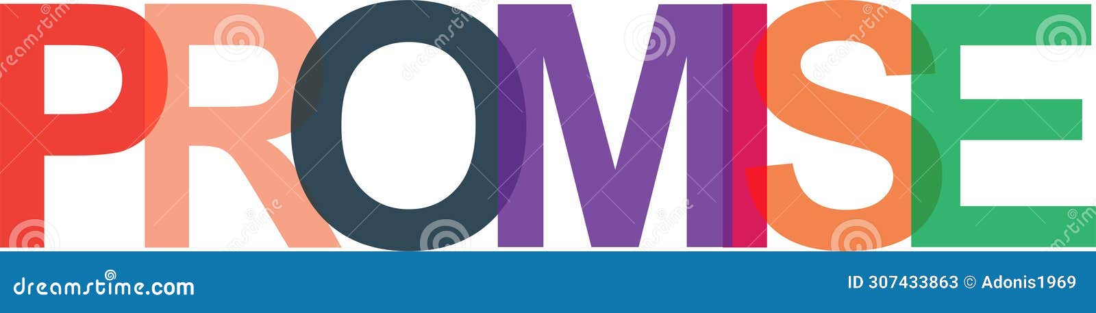 Promise Word On Green Arrow. Stock Photography | CartoonDealer.com ...