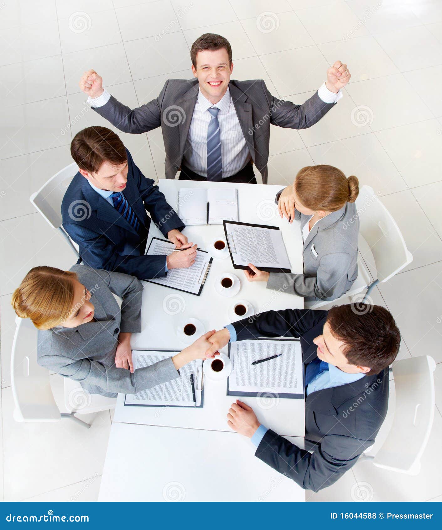 Promising deal stock photo. Image of friendship, gesture - 16044588