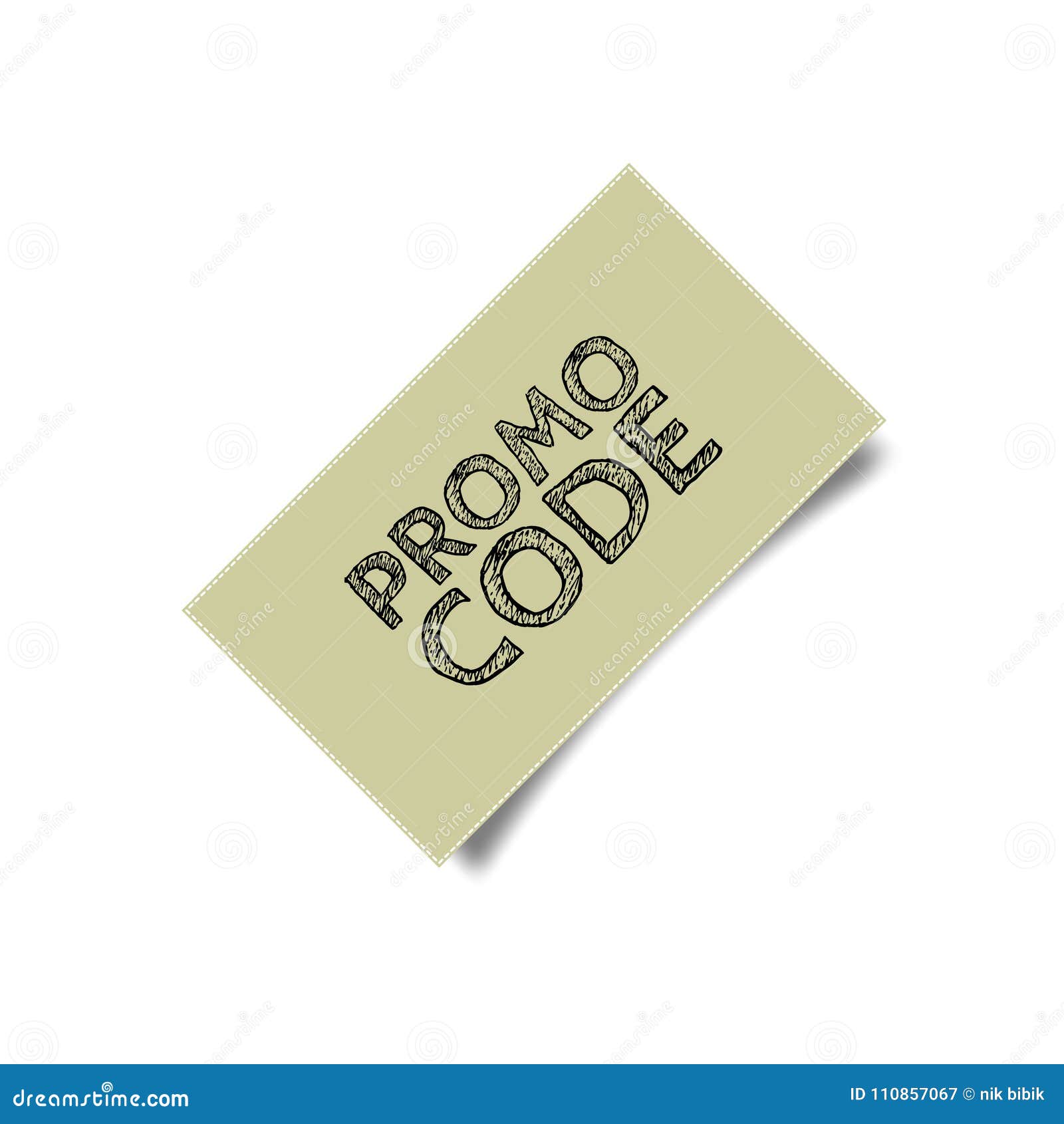 Promo Code Card. Discount on the Banner. Discount Icon Stock Vector ...