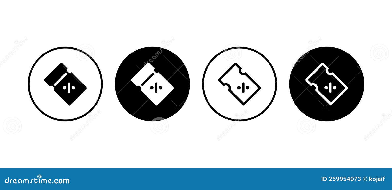 Promo Code, Coupon Vector Icons Set. Ecommerce Promotional Offer Tags ...