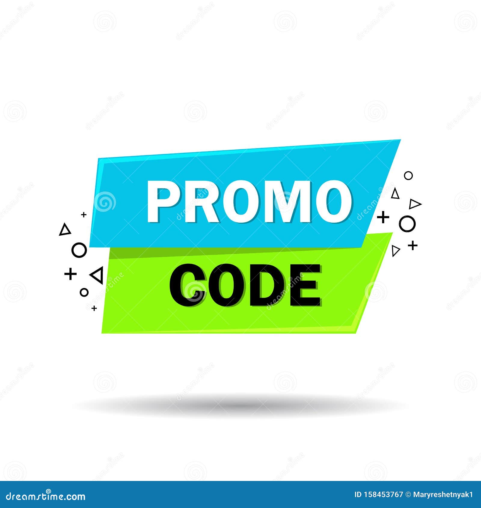 Red Geometric Ribbon Banners Isolated Set. Winding Templates With ...