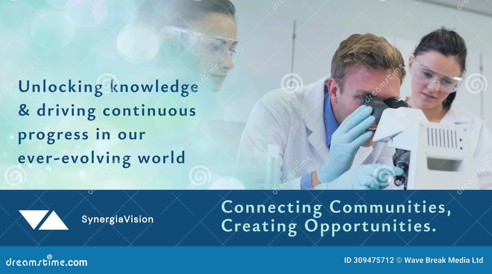 Promote Innovation, Scientists at Work, Growth Stock Photo - Image of ...