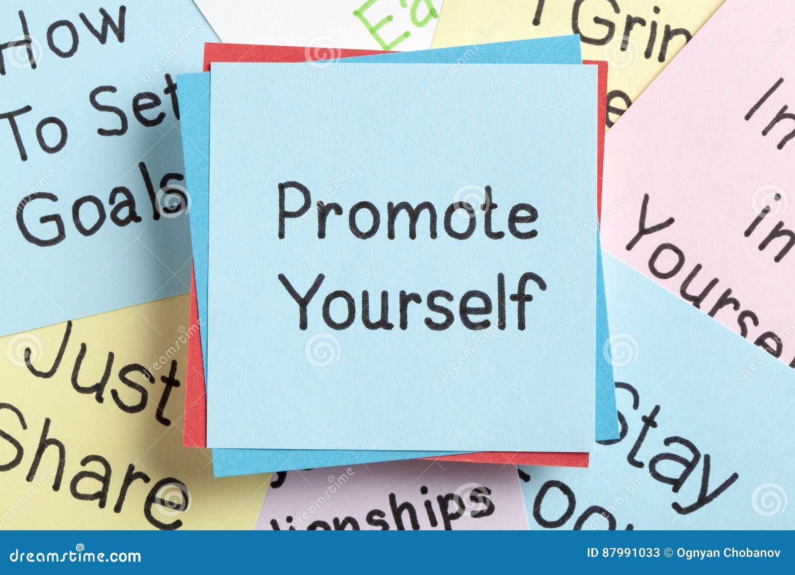 Promote Yourself stock image. Image of business, competition - 87991033