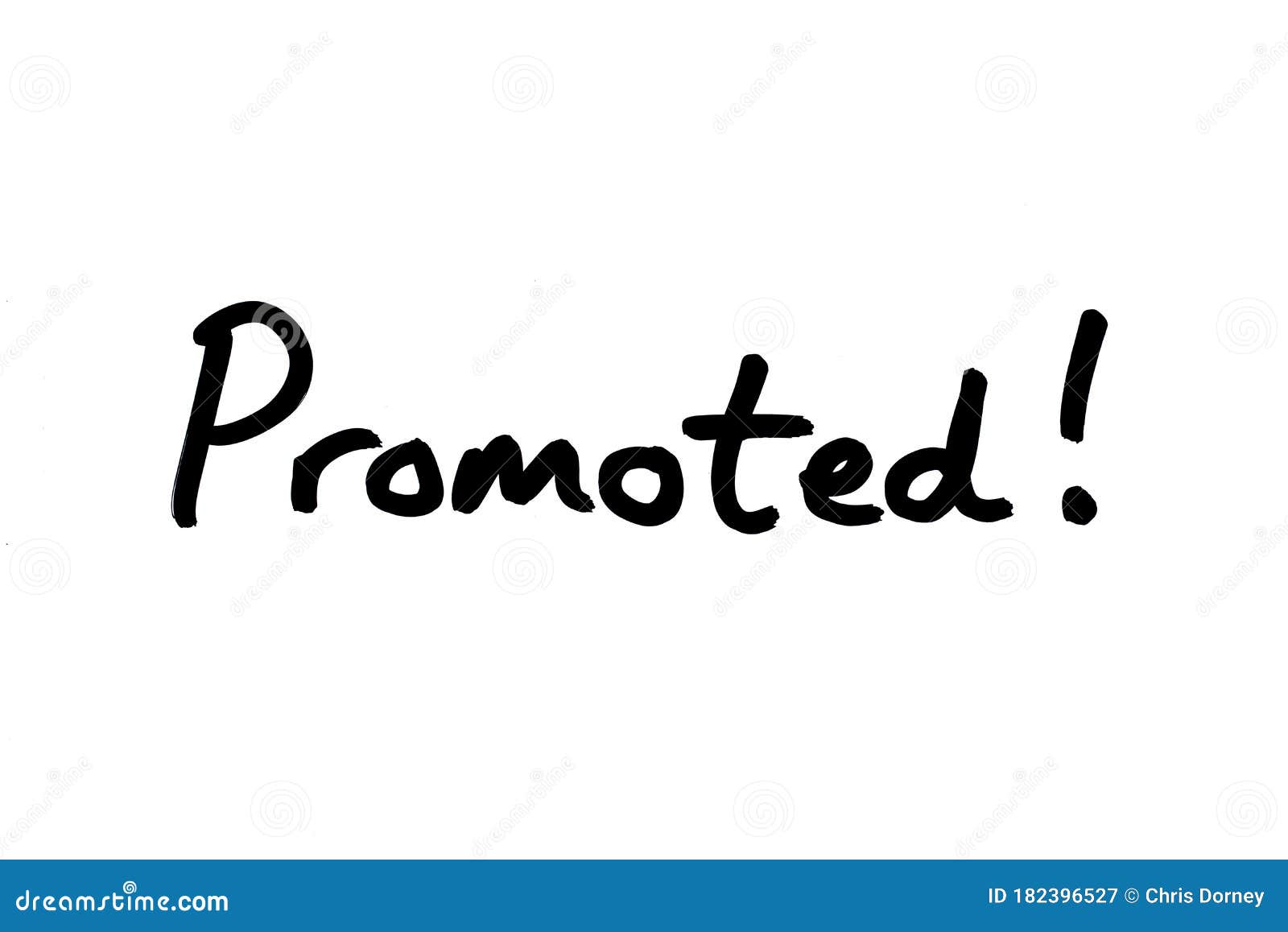 Promoted stock illustration. Illustration of improved - 182396527