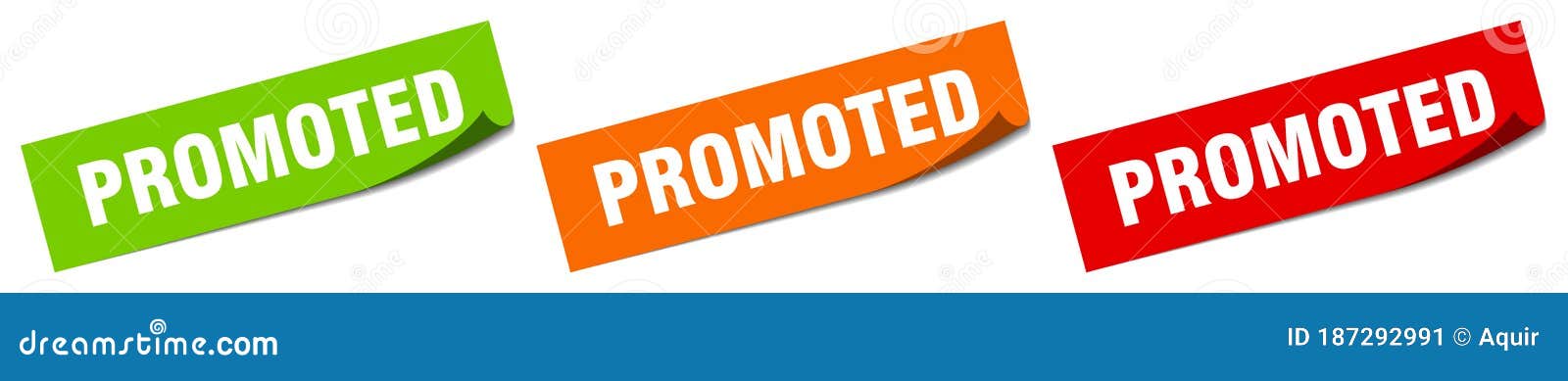 Promoted Sticker. Promoted Sign On Transparent Background Vector ...