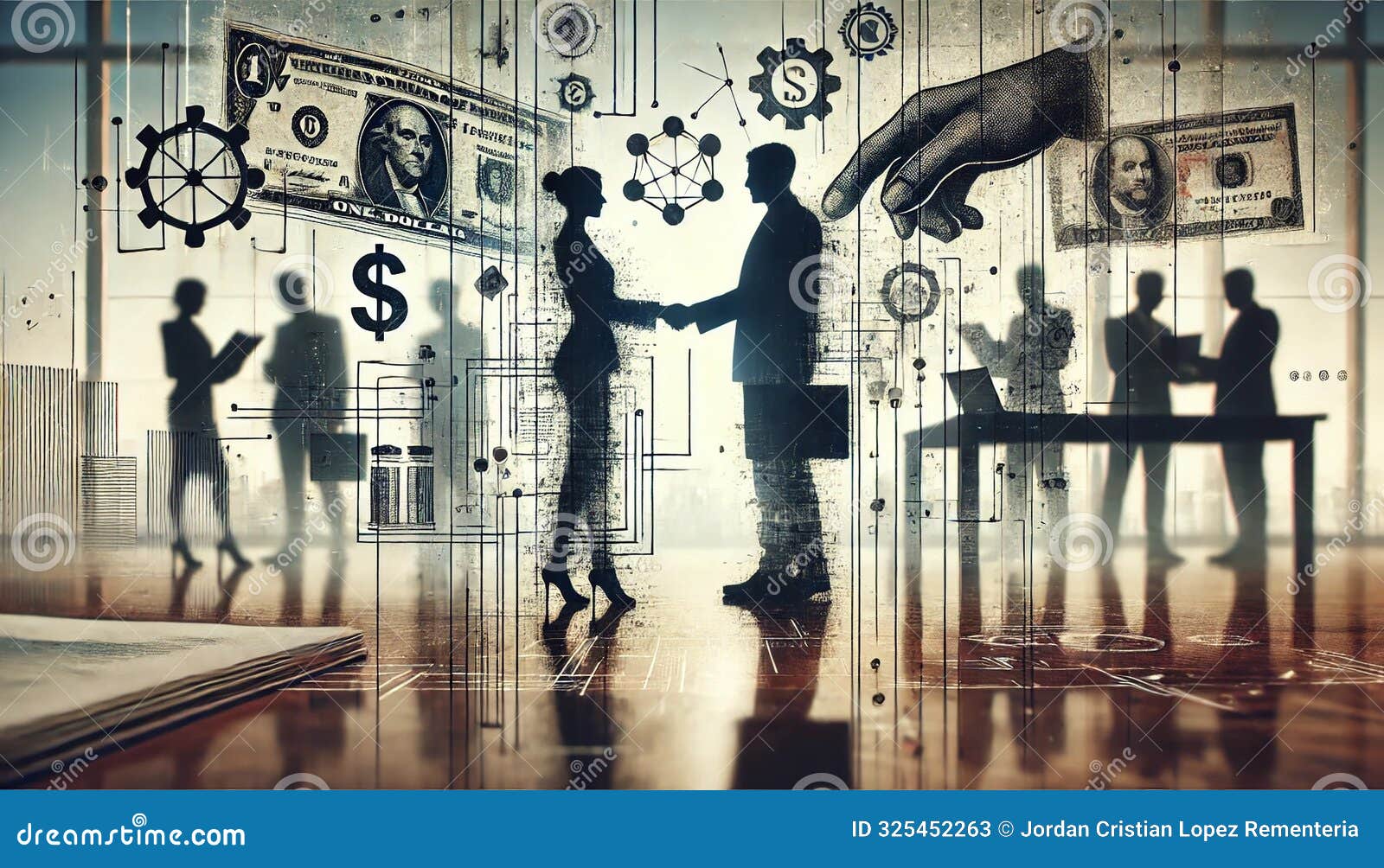 Combating Corruption Blue Concept Icon Cartoon Vector | CartoonDealer ...