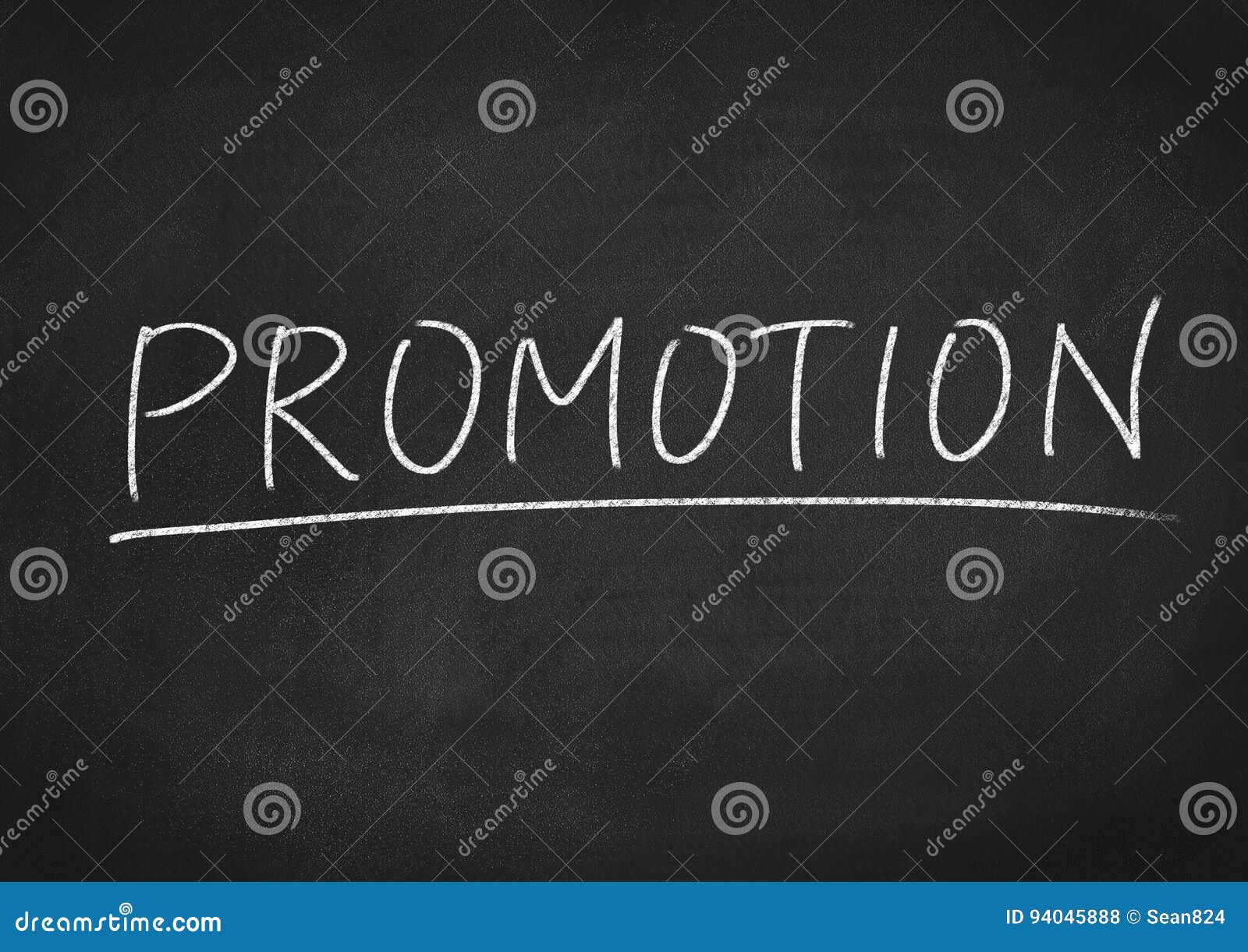 Promotion stock photo. Image of abstract, chalk, chalkboard - 94045888